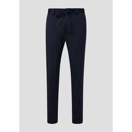 s.Oliver BLACK LABEL Stoffhose s.O JOGG: Anzughose aus Stretch-Jersey