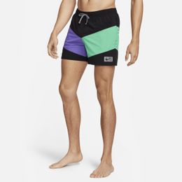 Nike Volley-Schwimmshorts für Herren (ca. 12,5 cm) - Schwarz