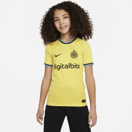 Inter Mailand 2022/23 Stadium Third Nike Dri-FIT Fußballtrikot für ältere Kinder - Gelb