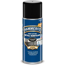 hammerite - Metallschutz-Lack Glänzend Schwarz 400ml - 5087590