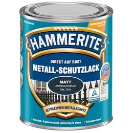 Metall-Schutzlack Matt sb Anthrazitgrau 750ML - 5272546 - hammerite