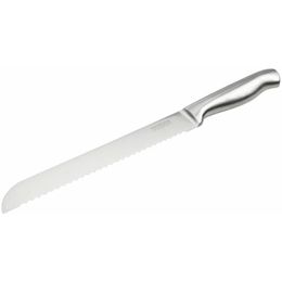 Nirosta - Brotmesser star, gezahntes Küchenmesser, japanischer Edelstahl, handlicher Griff, handgeschärfte Wellenschliff-Klinge, scharfes