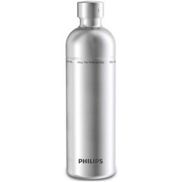 GoZero - Wassersprudler-Flasche, Fassungsvermögen 1 l, Edelstahl ADD917SST/10 - Philips