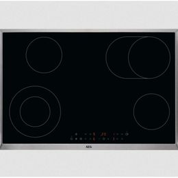 AEG - HK834060XB 3000 Radiant Hob / Autarkes Glaskeramikkochfeld / 80 cm - Schwarz