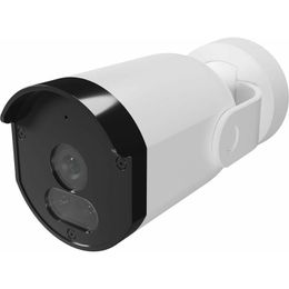 Tesla Überwachungskamera Smart Outdoor (2022), weiß/schwarz