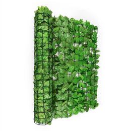 Blumfeldt - Fency Bright Leaf Sichtschutzzaun Windschutz 300x150 cm Buche hellgrün - Grün
