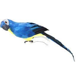 Eosnow 45 cm Simulation Papagei Künstliche Vogel Dekor Feder Handwerk Garten Requisiten Hause Dekoration
