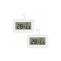 Eting - Mini-Digital-LCD-Thermometer, Hygrometer, Temperatur, Luftfeuchtigkeit, tragbar, Thermo-Hygrometer, Anzeige mit Max/Min-Aufzeichnungen für