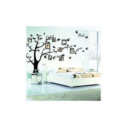 Amirror Smart Ug - Große Stammbaum-Wanddekoration, abnehmbare Bilderrahmen, Baum-Wandaufkleber, Vinyl-Baum-Wandaufkleber für Wohnzimmer,