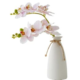 Eting - 6Stk Künstliche Orchideen Phalaenopsis Kunstblumen wie Echt Bonsai
