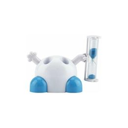Toothbrush Holder Kids Toothbrush Holders with Timer Bathroom Storage Ornaments(Blue)