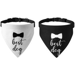 Bandana Haustier Hochzeit Dreieck Bibs Engagement Ankündigung Geschenke für kleine mittelgroße große Hunde Welpe s