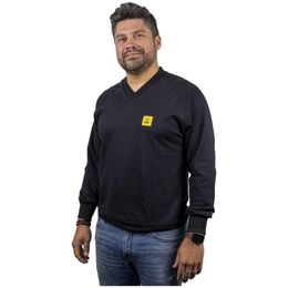 Wetec - ESD-Sweatshirt, V-Ausschnitt, m, schwarz