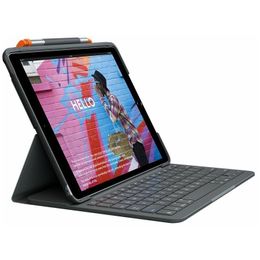 Slim Folio Hülle und Tastatur für Apple iPad 10,2 2019 span. Layout (920-009478) - Logitech