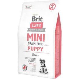Brita Brit Care Mini Grain-Free Puppy Lamb – Trockenfutter für Hunde – 2 kg