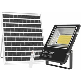Luxula - Solar LED-Fluter, Akku, 6W pv, Fernbedienung, 50W, 700lm, 6500K