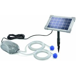 Esotec Solar Teichbelüfter DUO Air 2,5W Solarmodul 2 x 90l/h Förderleistung Gartenteich Pumpe Belüftung 101880