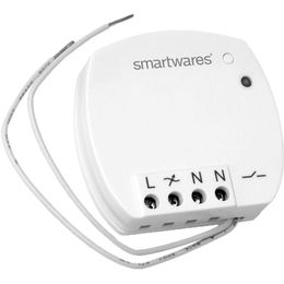 Smartwares® Smartwares - Funk Mini-Einbaudimmer/Dimmschalter zum Wandschaltereinbau, Leuchten bis 100W