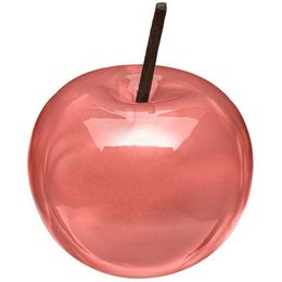 Atmosphera Deko-Apfel Cendrine aus Keramik D8 -9cm - Rosa - Rosa