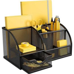 Mesh Metall Büro-Organizer mit Schublade und Stifthalter