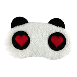 In Love Panda, Flauschige Schlafmaske für Reisen und Entspannung