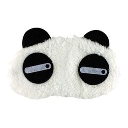 Sneaky Panda, Flauschige Schlafmaske für Reisen und Entspannung