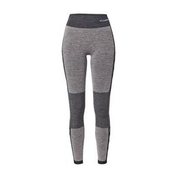 Hummel Sporthose Damen Größe XL grau / dunkelgrau / weiß