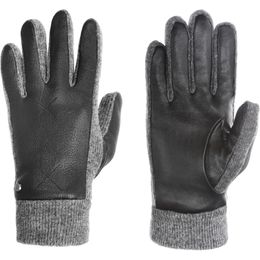 PEARLWOOD® GLOVES Handschuhe, Leder, Touch, für Herren, schwarz, L