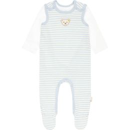 Steiff Bekleidungsset, 2-teilig, Strampler, Shirt, für Babys und Kleinkinder, rosa, 56