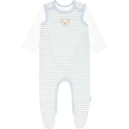 Steiff Bekleidungsset, 2-teilig, Strampler, Shirt, für Babys und Kleinkinder, rosa, 62