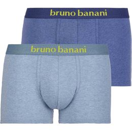 Bruno Banani Denim Fun Pants, 2er-Pack, meliert, für Herren, blau, S