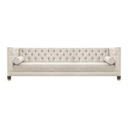 JVmoebel 4-Sitzer Luxus Viersitzer Sofa Couch Designer Luxus Wohnzimmer Chesterfield Neu