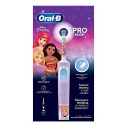 Braun Elektrische Kinderzahnbürste Oral B PRO KIDS 3+ Princess Sensitive Mode
