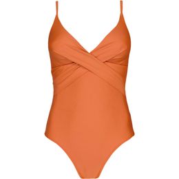 Barts Kelli Badeanzug Damen - braun - Gr. 40 - Polyamid/Elastan/Polyester