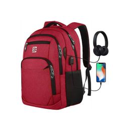 WISHDOR Laptoprucksack Laptop Rucksack Rucksäcke Schulrucksack Wasserbeständig Laptoptasche (Notebook Laptop Tasche Schule Uni Rucksack