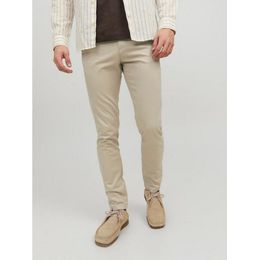 Jack & Jones Jack & Jones Chinohose Chino Hose Stretch Pants Slim Fit JPSTMARCO JJBOWIE 5121 in Beige