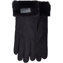 UGG Australia UGG Lederhandschuhe W TURN CUFF GLOVE, schwarz