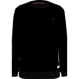 Tommy Hilfiger Underwear Sweatshirt TRACK TOP NOS (EXT SIZES) mit Logostickerei, rot