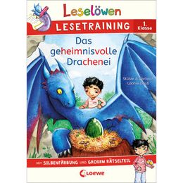 Loewe Leselöwen Lesetraining 1. Klasse - Das geheimnisvolle Drachenei - Stütze & Vorbach, Kartoniert (TB)
