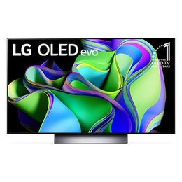 LG 48 Zoll LG 4K OLED evo TV C3 OLED48C37LA Fernseher