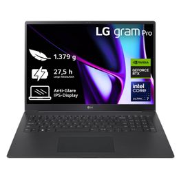 LG 17 Zoll Notebook mit Windows 11 Home Intel Core Ultra 7 Prozessor 32 GB LPDDR5 RAM 2 TB SSD NVIDIA RTX 3050 17Z90SPE.AD7BG 17Z90SPE.AD7BG Laptop