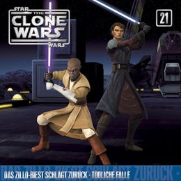 FOLGENREIC Star Wars - The Clone Wars: Das Zillo Biest Schlägt Zurück / Tödliche Falle - The Clone Wars (Hörbuch)