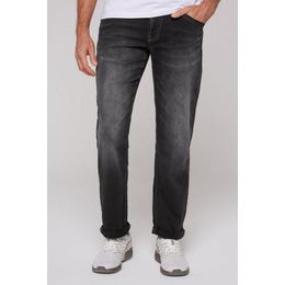 CAMP DAVID Slim-fit-Jeans mit normaler Leibhöhe, schwarz