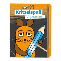 Trötsch Trötsch Die Maus Mini-Kratzblock Kritzelspaß Lernen ist toll, Gebunden