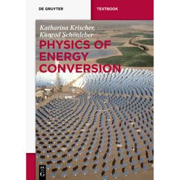 De Gruyter Physics of Energy Conversion - Katharina Krischer, Konrad Schönleber, Kartoniert (TB)