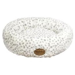 Nobby Kuschelbett Donut Alanis rund Ø 45 cm leopard/grau