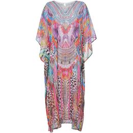 Kaftan V-Ausschnitt Sunflair mehrfarbig