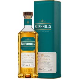 Bushmills 10 Years Old Single Malt Irish Whiskey in Geschenkverpackung