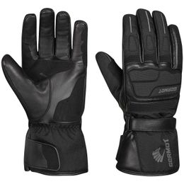 GERMOT Motorradhandschuhe Barrow für den Winter mit Thermofutter, schwarz