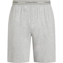 Calvin Klein Underwear Pyjamashorts SLEEP SHORT in melierter Optik, grau